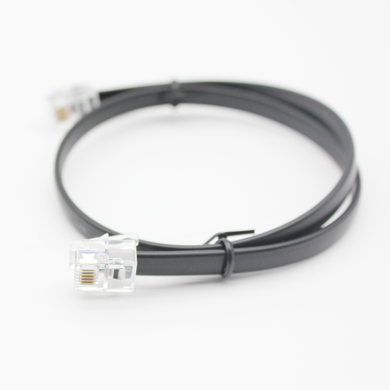 6 Core 28AWG Flat Cables RJ12 Modular Telephone Extension Phone Line Cables