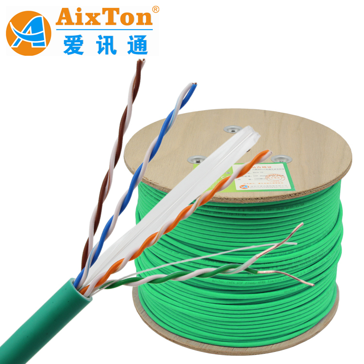 CAT6 Cable with LSZH Jacket & CMR Rating